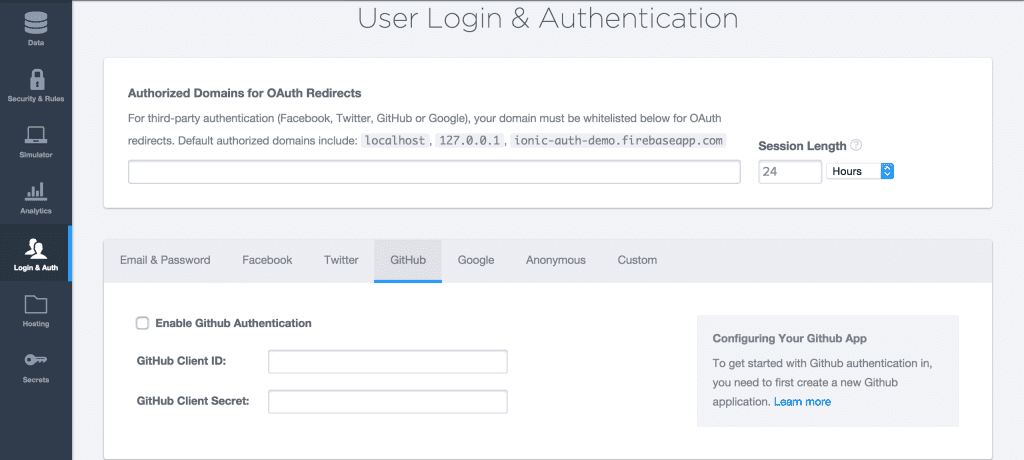 Adding Social Login with Firebase - Ionic Blog