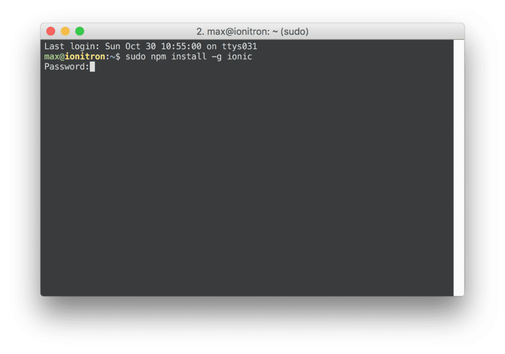 New to the Command Line? - Ionic Blog