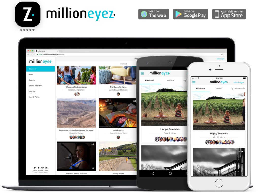 Built with Ionic: million eyez mobile and progressive web app - Ionic Blog