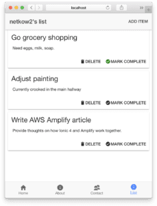 Adding AWS Amplify to an Ionic 4 App - Ionic Blog