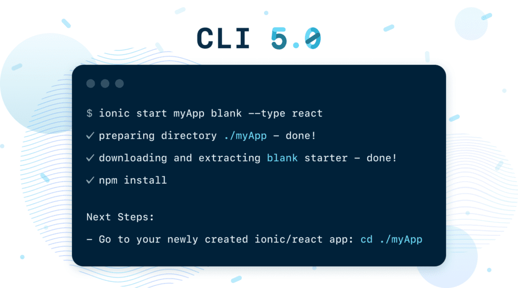 Ionic CLI v5.0.0 Brings Ionic React Beta Support - Ionic Blog