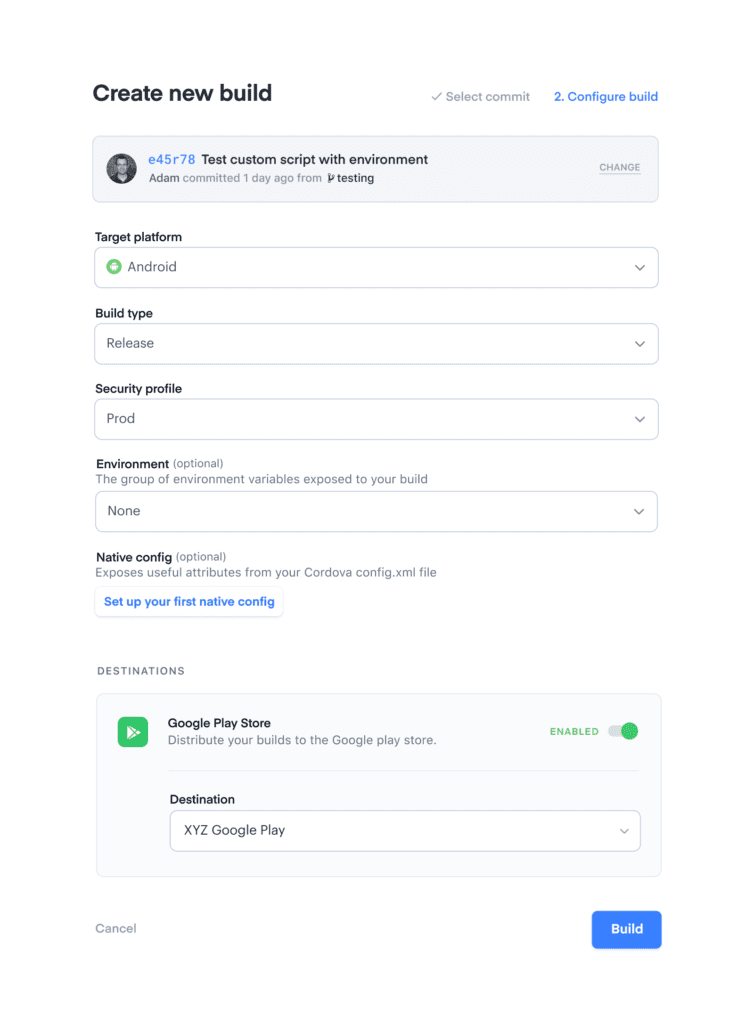 Announcing 1-Click Publish to App Stores from Ionic Appflow - Ionic Blog