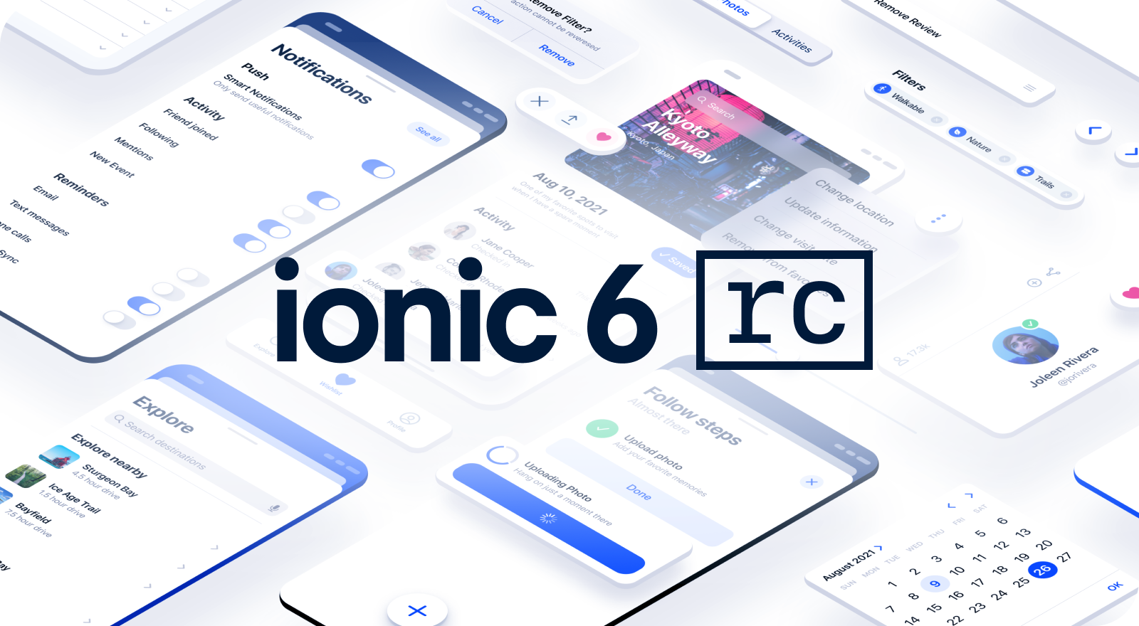 Ionic 6 Release Candidate: Design, Performance, New Components