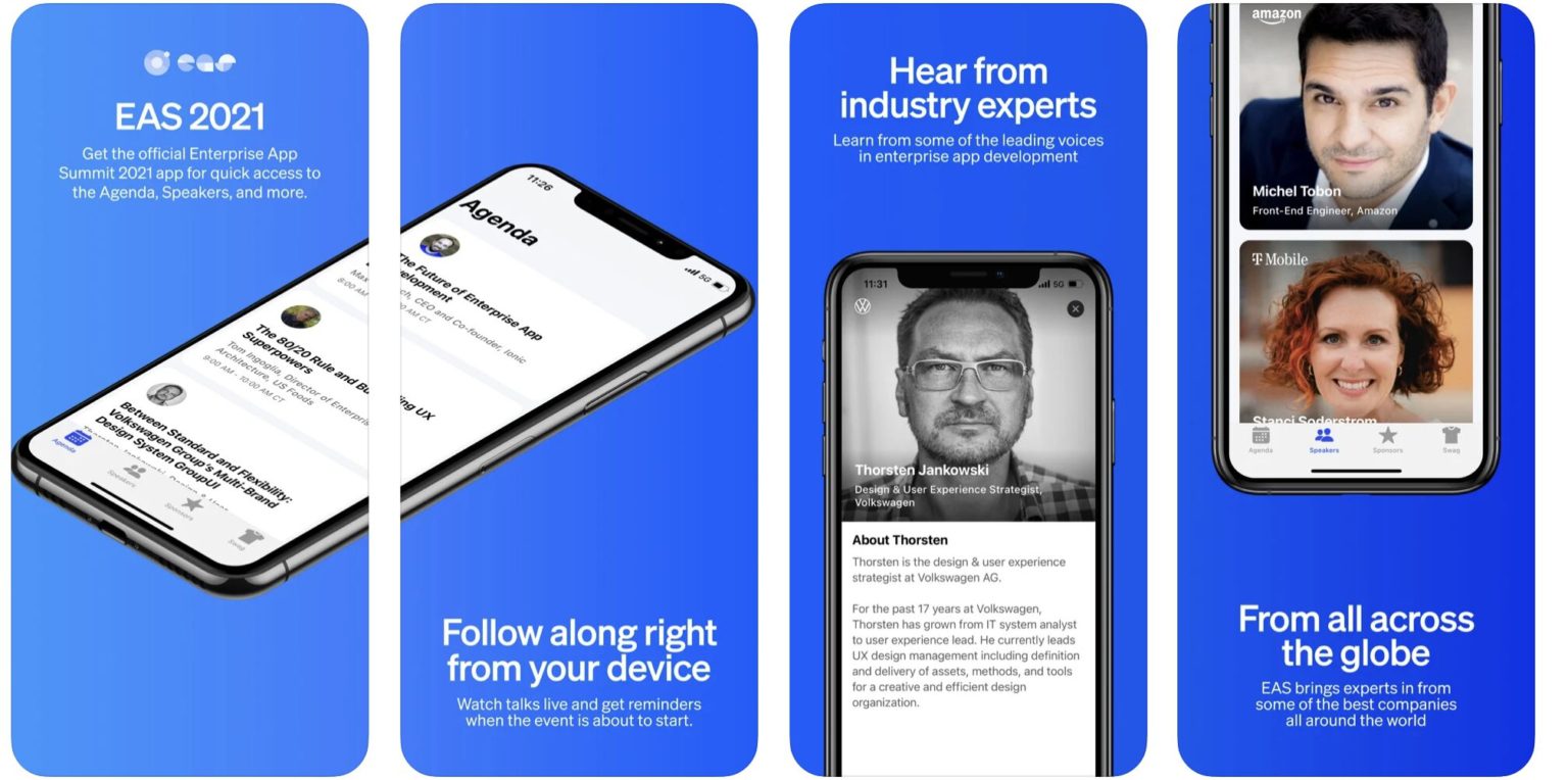 Building the EAS 2021 Conference App - Ionic Blog