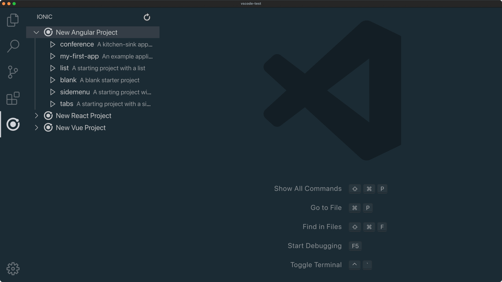 A Visual Studio Code Extension for Ionic - Ionic Blog
