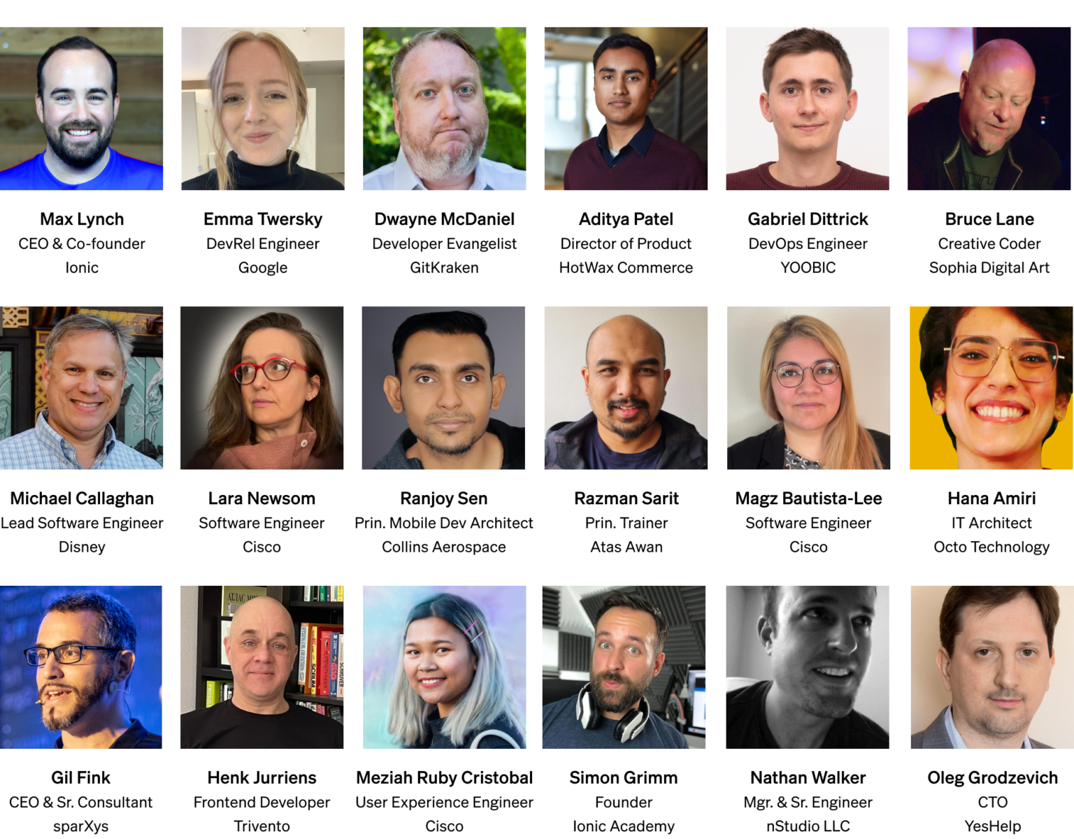 Announcing your ioniconf 2022 Speakers - Ionic Blog