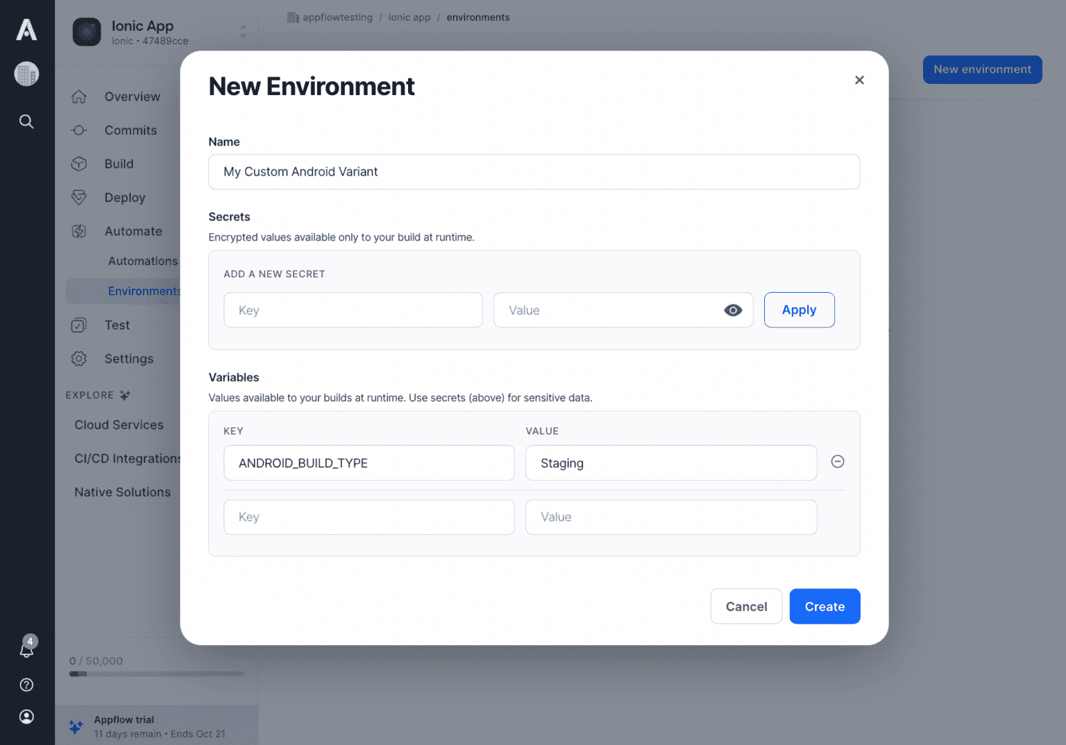iOS Schemes and Android Variants support now in Appflow - Ionic Blog
