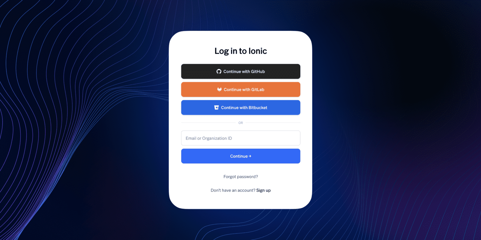 A Fresh New Way To Access Your Ionic Account - Ionic Blog