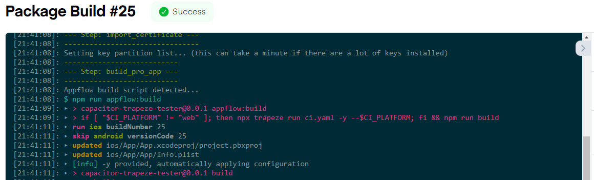 Easily Automate Mobile Configuration in Appflow with Trapeze - Ionic Blog