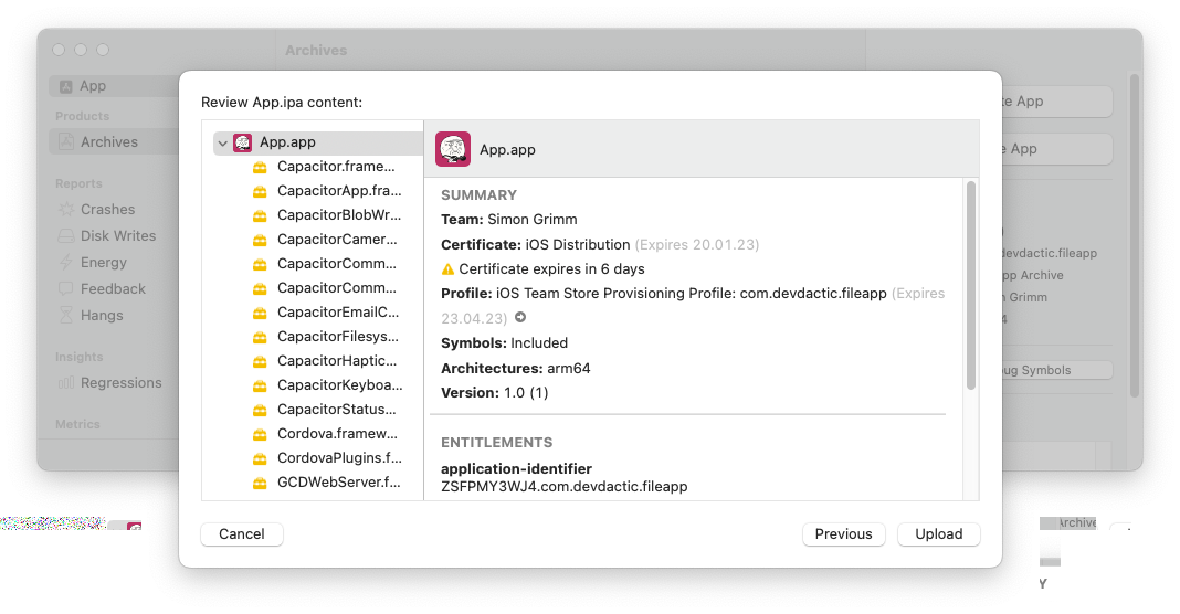 Building And Releasing Your Capacitor iOS App - Ionic Blog Building And Releasing Your Capacitor iOS App - Ionic Blog