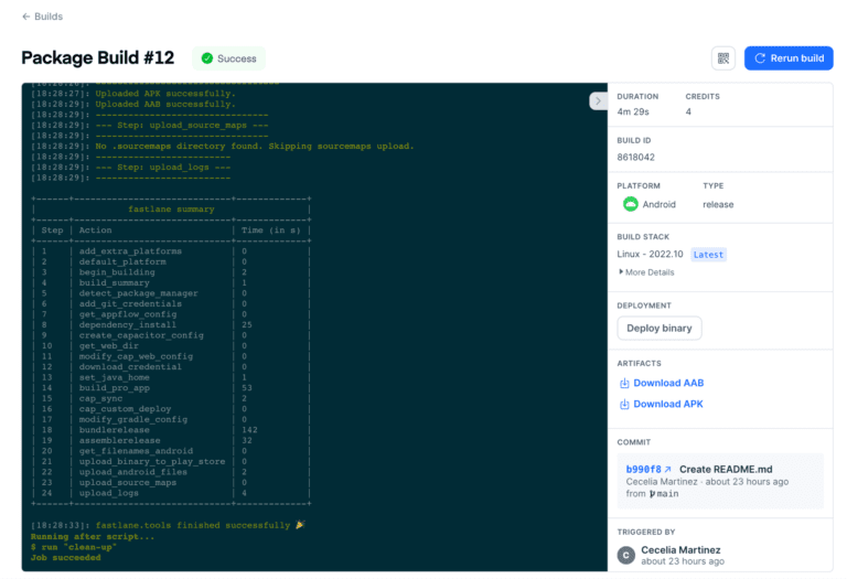 Automatically deploy to Google Play Store with GitHub Actions and the Ionic Cloud CLI - Ionic Blog