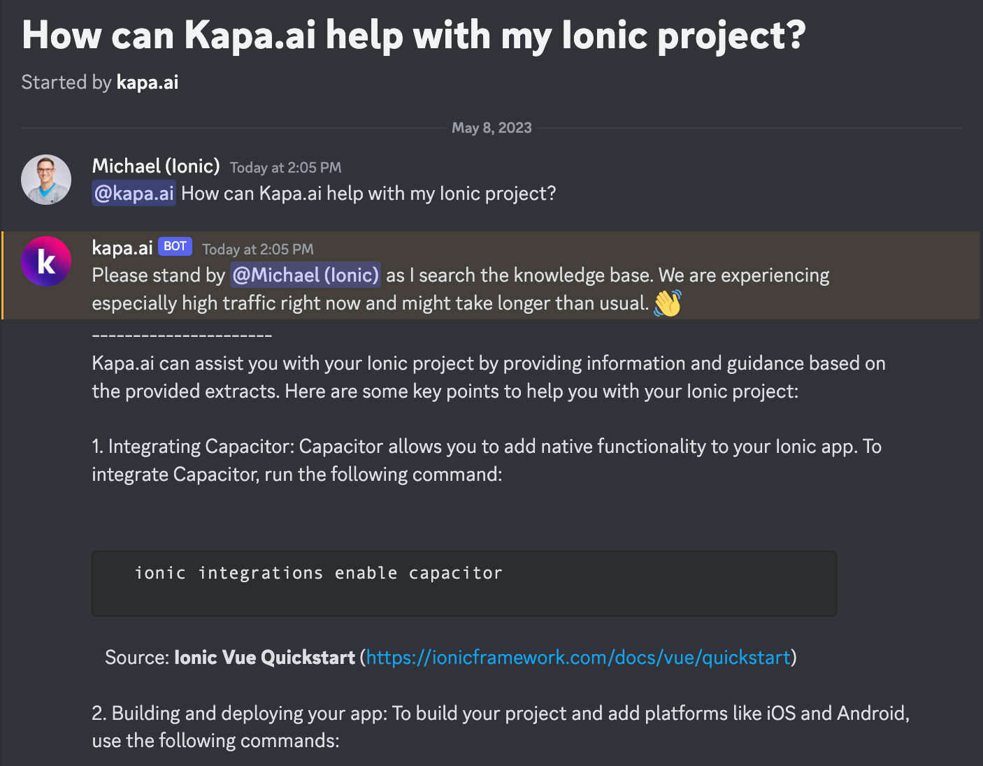 Ionic Kapaai The Advanced Ai Bot To Assist Developers Ionic Blog 8006